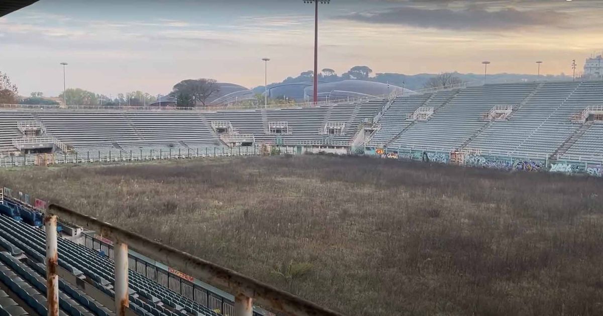 Abandoned stadium bigger than six Prem grounds looks like apocalyptic ...